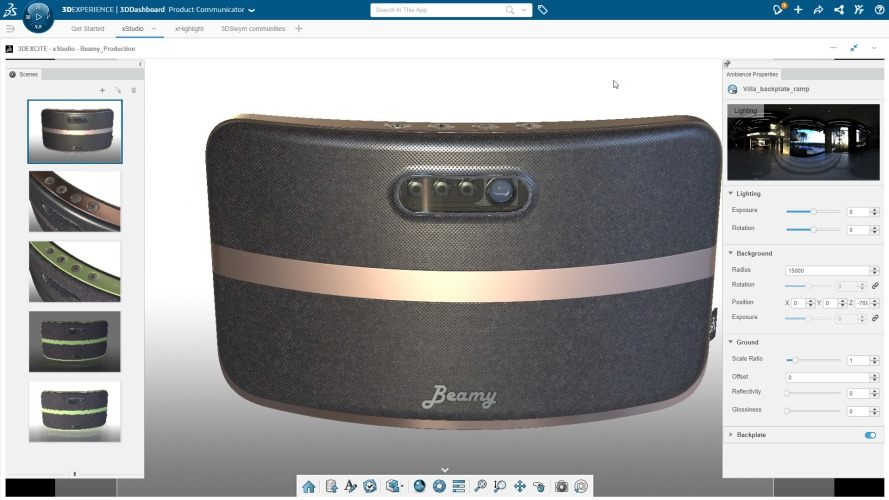 3D Render - IB-CADDY 3DExperience