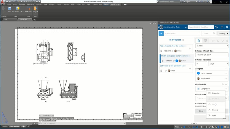 Collaborative Designer For Autocad Ib Caddy 3dexperience
