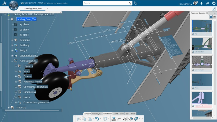 3D Tolerancing & Annotation Designer - IB-CADDY 3DExperience